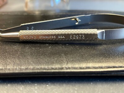 Storz E2973 Ophthalmic Locking Inserter Forceps ~ 24792 | eBay