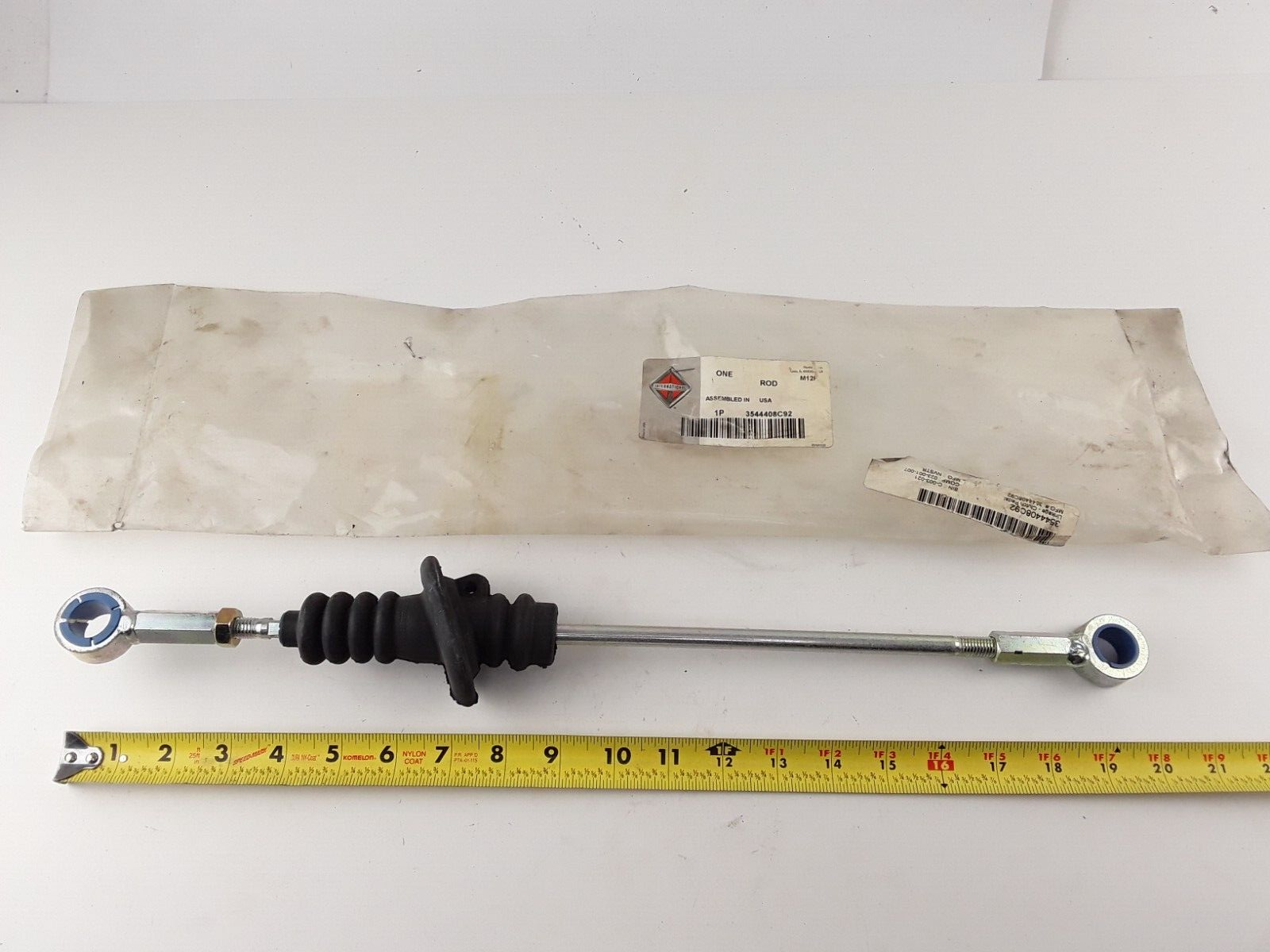 OEM INTERNATIONAL CLUTCH CONTROL PEDAL ROD LINKAGE 3544408C92 FREE ...