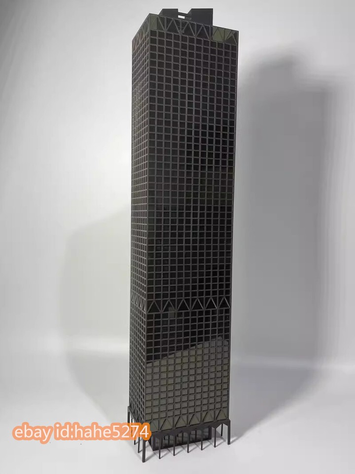 1/150 Building Model Office Building Scene Architecture Assembled ...