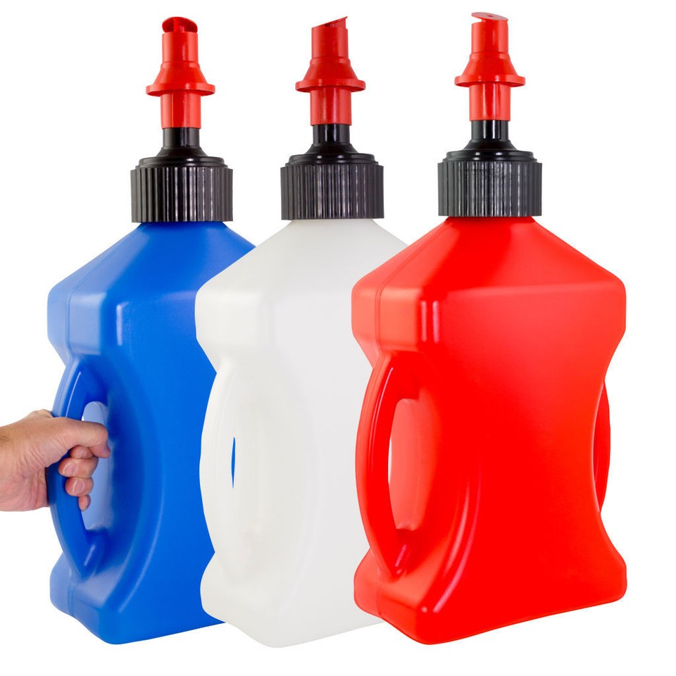 NEW QUICK FILL FUEL JUG CAN 10 LITRE MX MOTOCROSS OFFROAD ENDURO PETROL ...