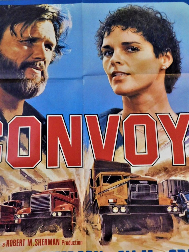 Convoy *One Sheet Folded Movie Poster * 27"41" 1978 Sam Peckinpah ...
