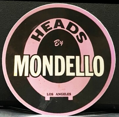 VRHTF NHRA SUPER COOL "HEADS BY MONDELLO" 4" DIAMETER DIE CUT STICKER ...