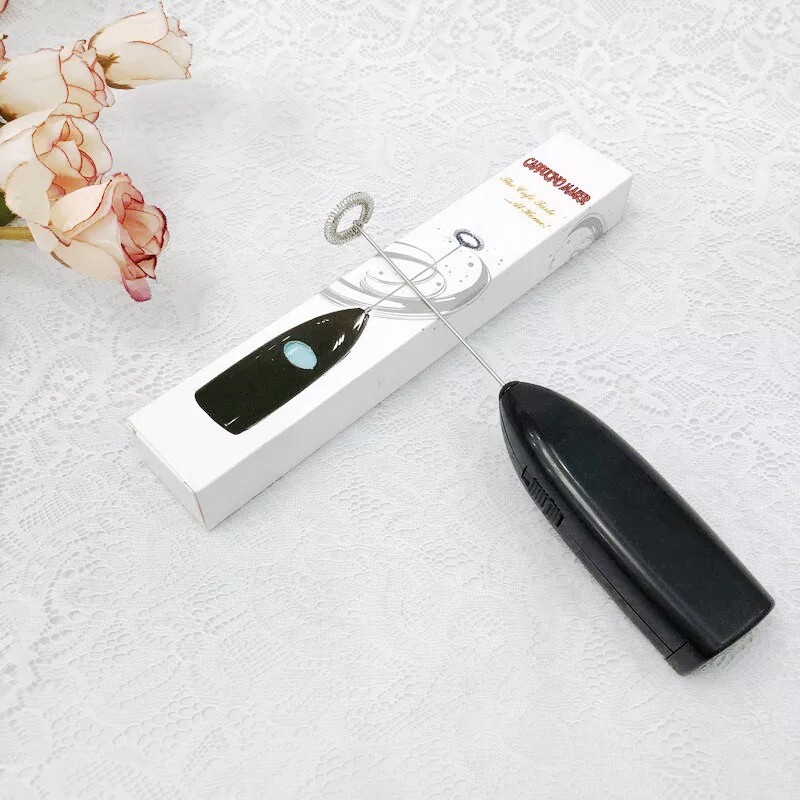 Mini Electric Coffee Blender Handheld Eggbeater Bubble Drink Stir Bar ...