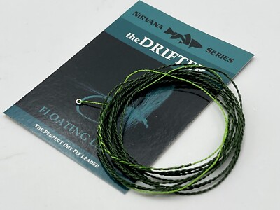 NIRVANA theDRIFTER Furled Leader Hi Vis Indicator tip (FLOATING Dry Fly ...