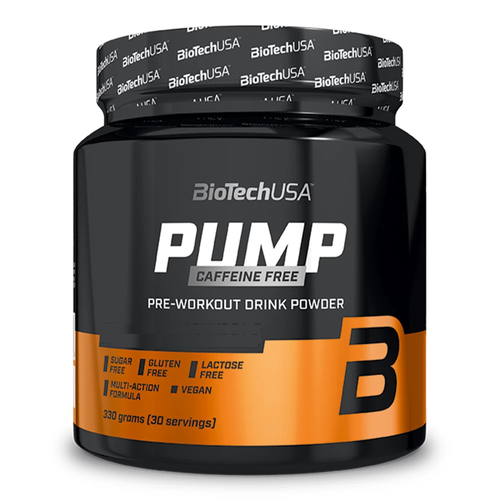 PUMP CAFFEINE FREE - 330G BioTech USA Lemon Ice Tea 5999076241835 | eBay