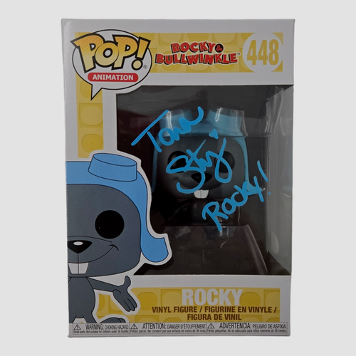 Tara Strong Signed Funko Rocky & Bullwinkle Pop Vinyl Autograph JSA ...