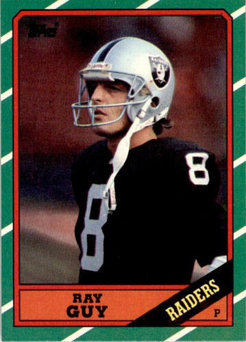 1986 TOPPS^ RAY GUY. LOS ANGELES RAIDERS #69 | eBay