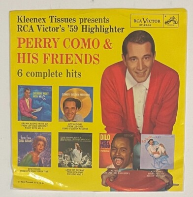 Perry Como And His Friends RCA Victor's '59 Highlighter 7" EP SP-45-55 ...