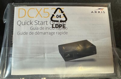 NEW ARRIS DCX525 HD Compact Dolby Digital Plus HDMI Set-Top-Box DCX525 ...