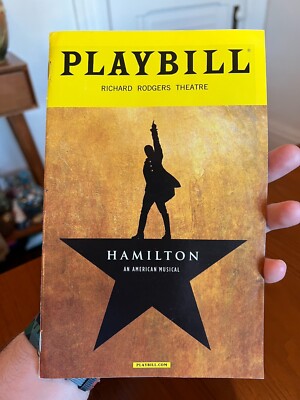 Hamilton 2017 Broadway NYC Playbill Javier Munoz, Euan Morton, Lexi ...