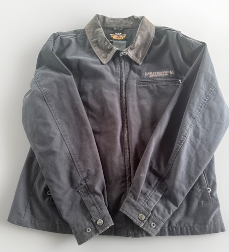 Vtg Harley Davidson Detroit Jacket Adult XL Motorcycle Biker Riding ...