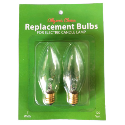 Candle Welcome Bulb 2/pk 7 Watts | eBay
