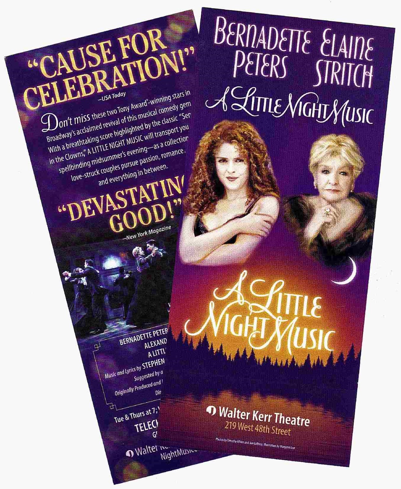 Broadway Musical Brochures (2010) Lot of 5 - Matilda, Mama Mia, Once ...