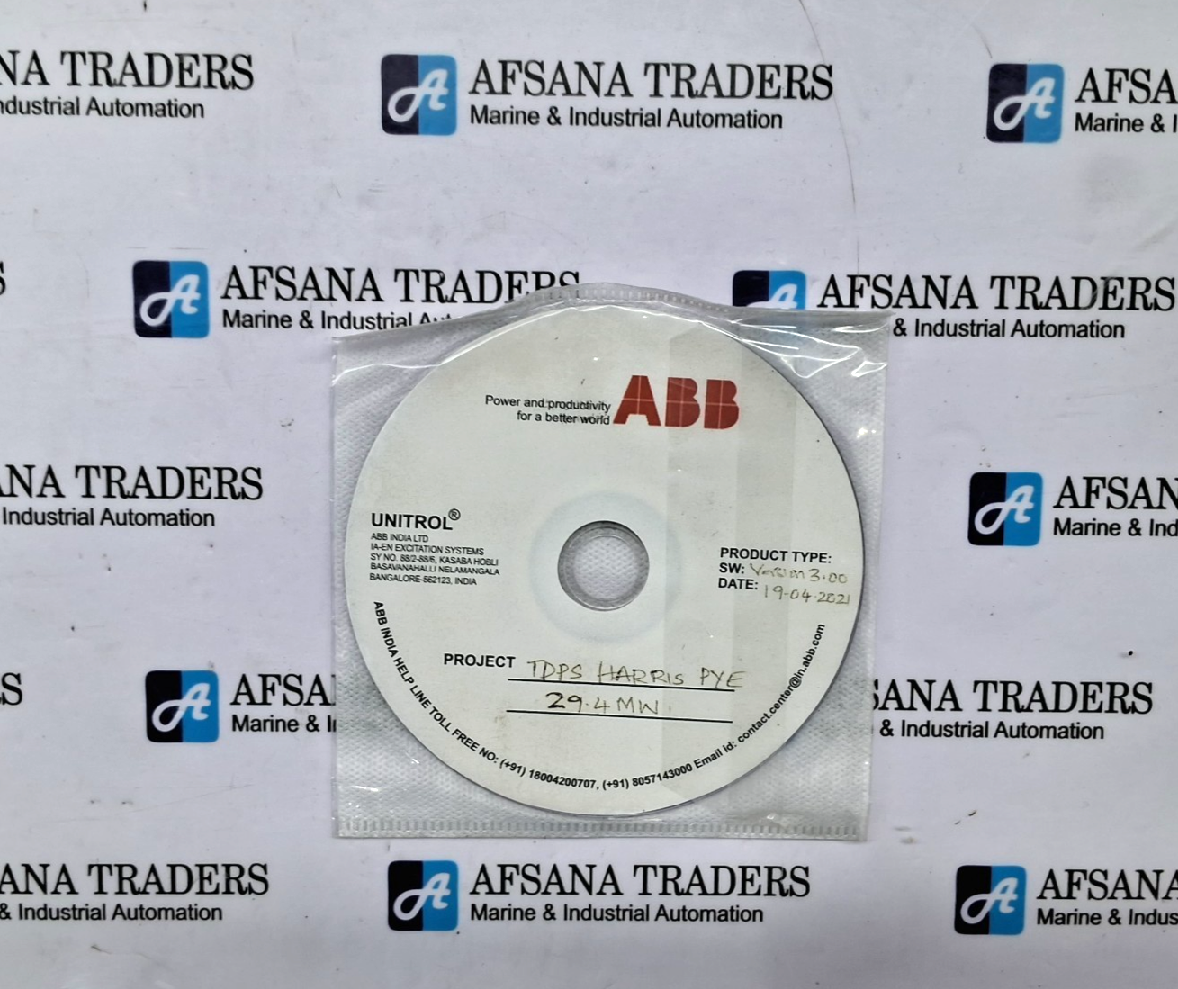 ABB UNITROL 6000 MODEL 6080 A6T-O/D1M3-F40 3ADT218437R0002 EXCITATION ...