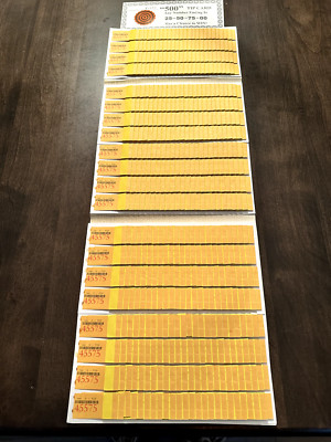 One "500" Tip Board Card Bingo/Jar Tickets Free Shipping USA | eBay
