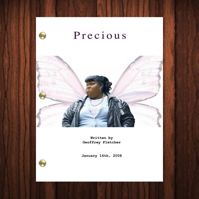 Precious Movie Script Reprint Full Screenplay Full Script Gabourey ...