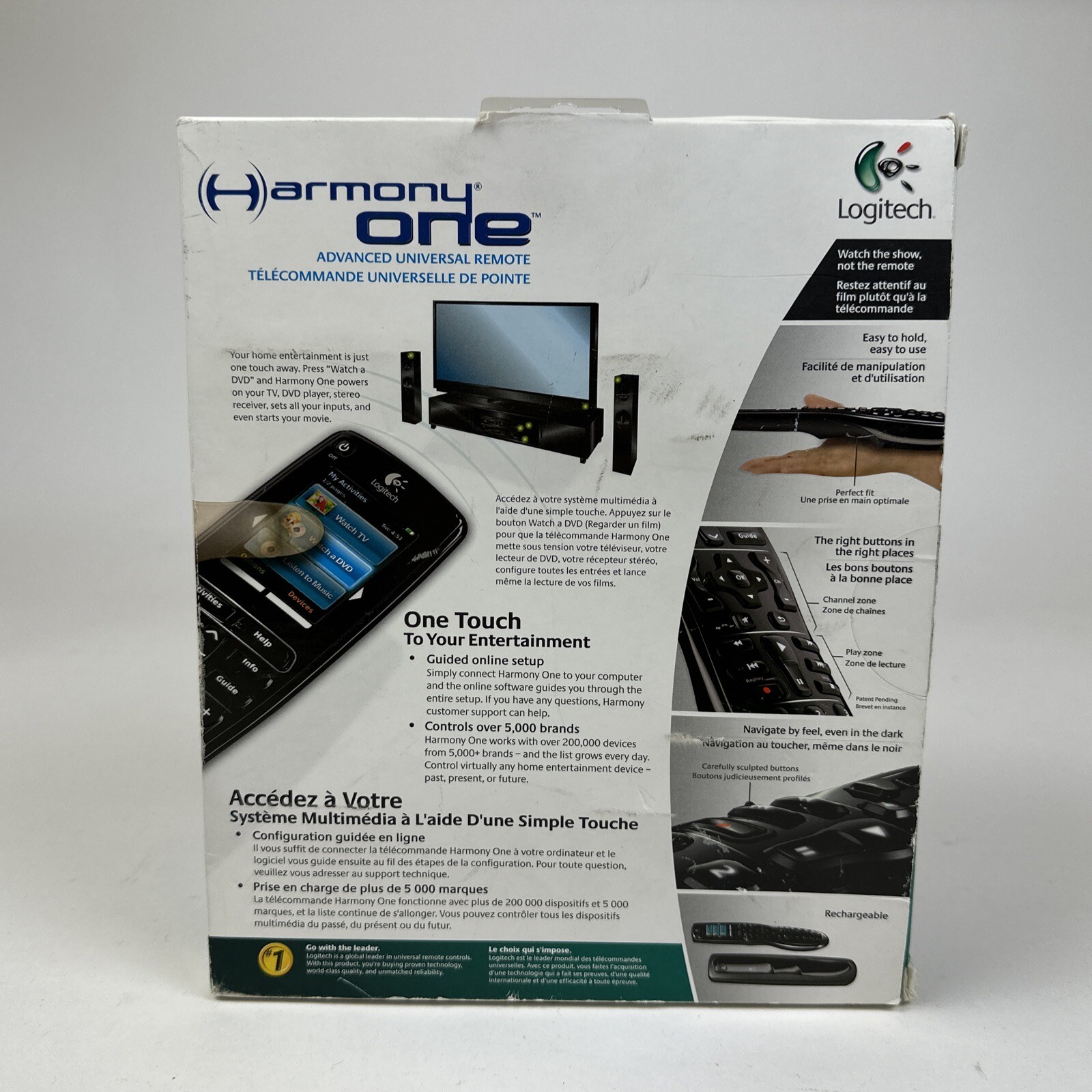 Logitech+915-000035+Harmony+One+Advanced+Universal+Remote+Control for ...