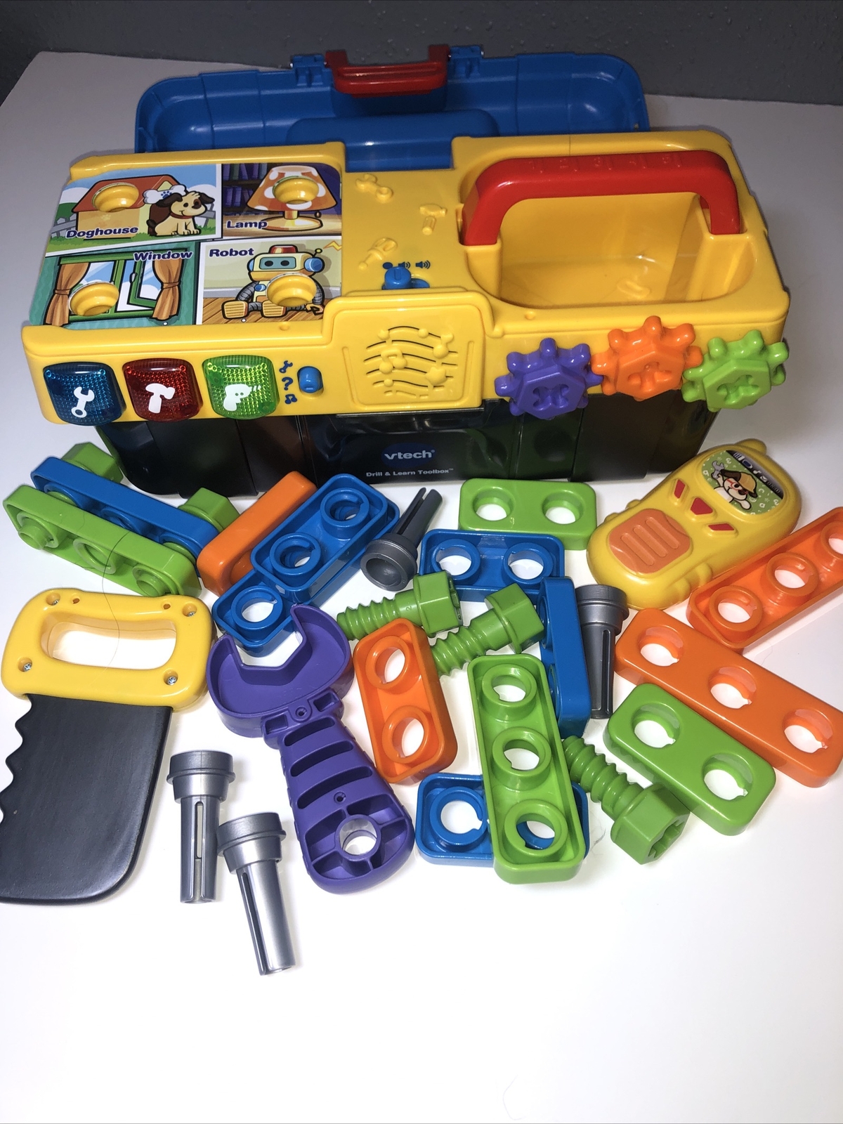 VTech 80-178200 Drill and Learn Toolbox Toy K22 3417761782002 | eBay