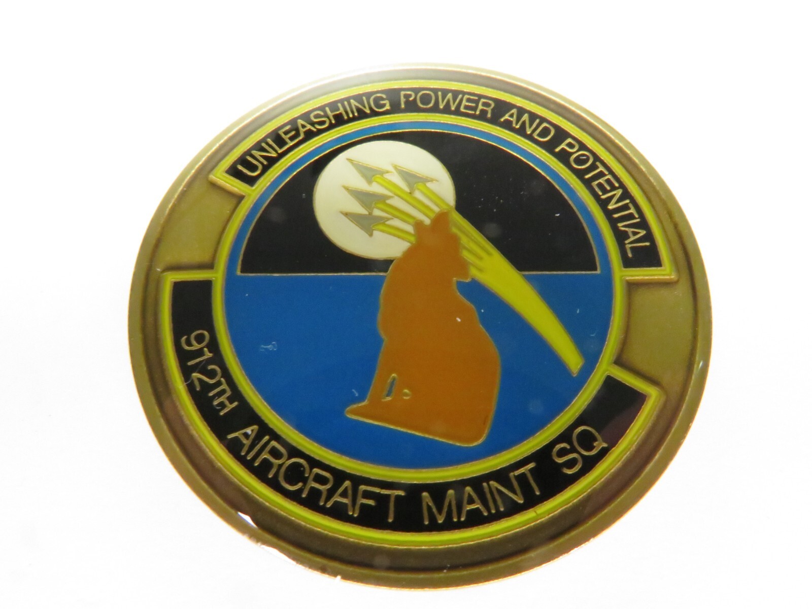 Military Challenge Coin 445th AMU Team Shadow 912th Aircraft ...