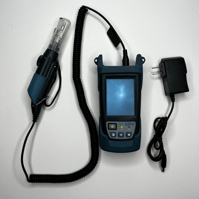EXFO Fip-400-d Fiberscope Fiber Optic Inspection Kit Jan.2008 No Batt ...