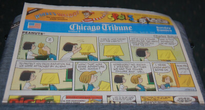 April 25 1993 Sunday Chicago Tribune Comic Section Spiderman,Peanuts ...