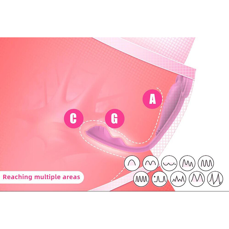 Wireless Remote control Wearable Massager Female 10Vibration Massagers ...