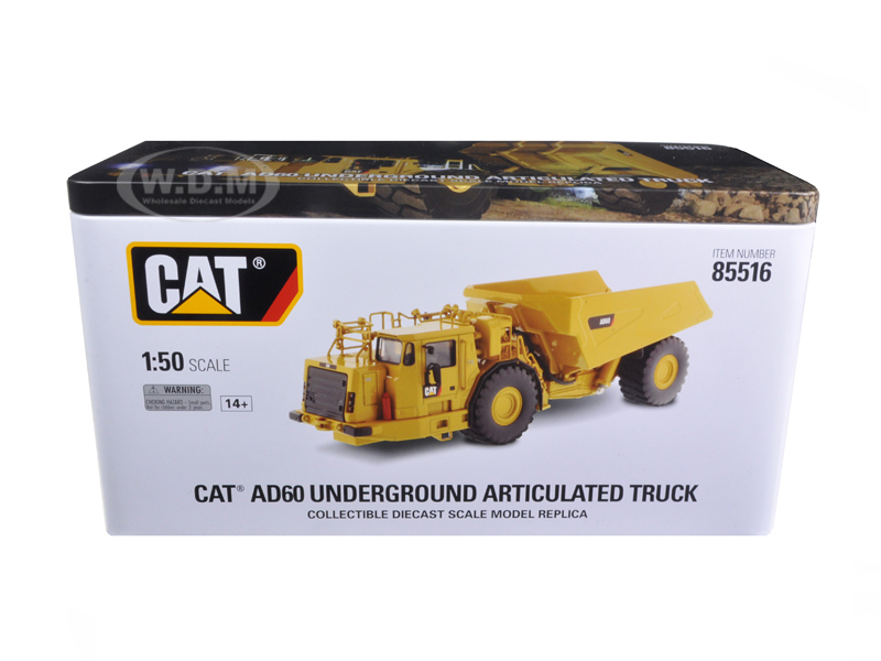 CAT Caterpillar Ad60 Articulated Underground Truck 1/50 by Diecast ...