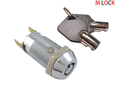 LOT OF 100 Electronic Key Switch Lock Off/On Lock Switch Keyed alike ...