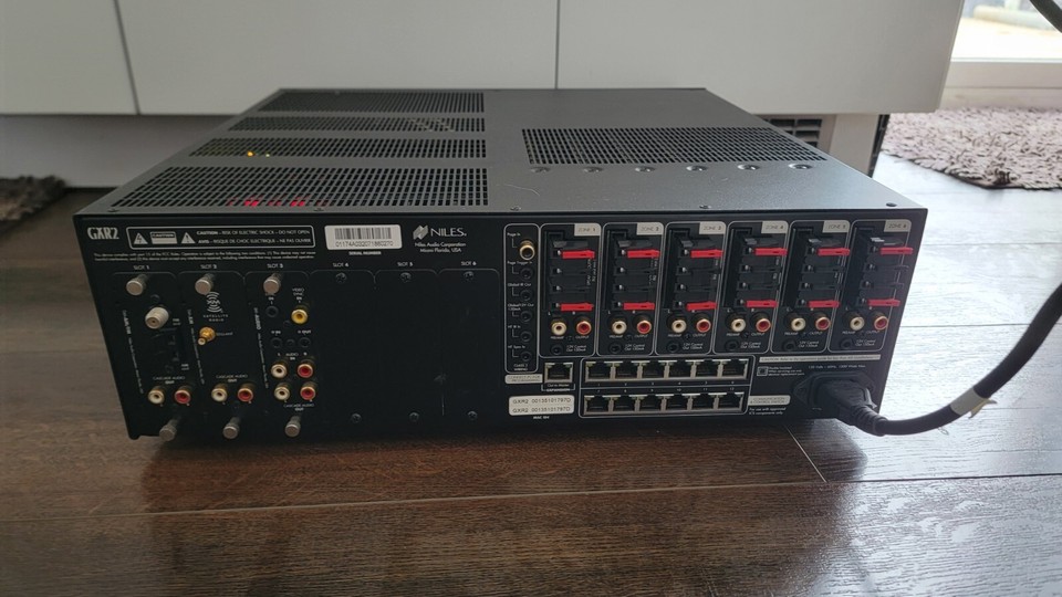 Niles GXR2 6-Room 660W Power Amp 760514011748 | eBay