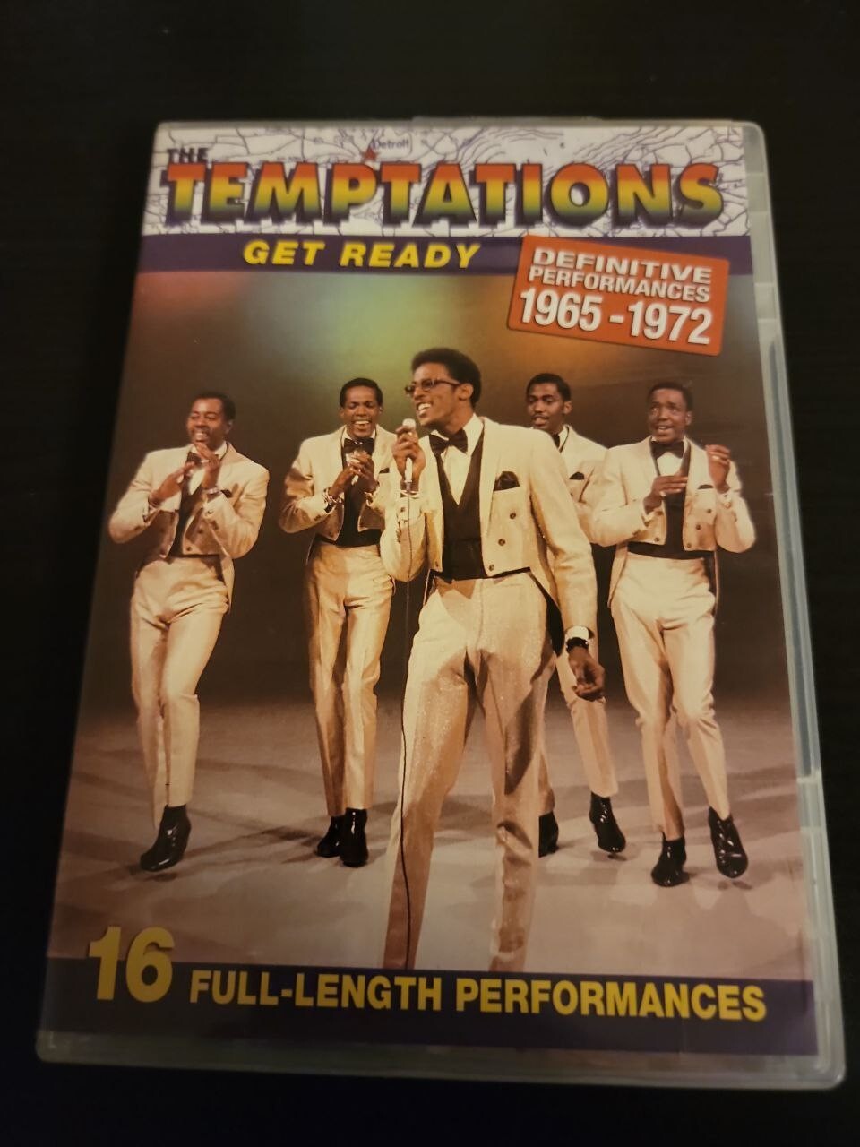 The Temptations: Get Ready: Definitive Performances: 1965-1972 (DVD) Motown 602517049260| eBay