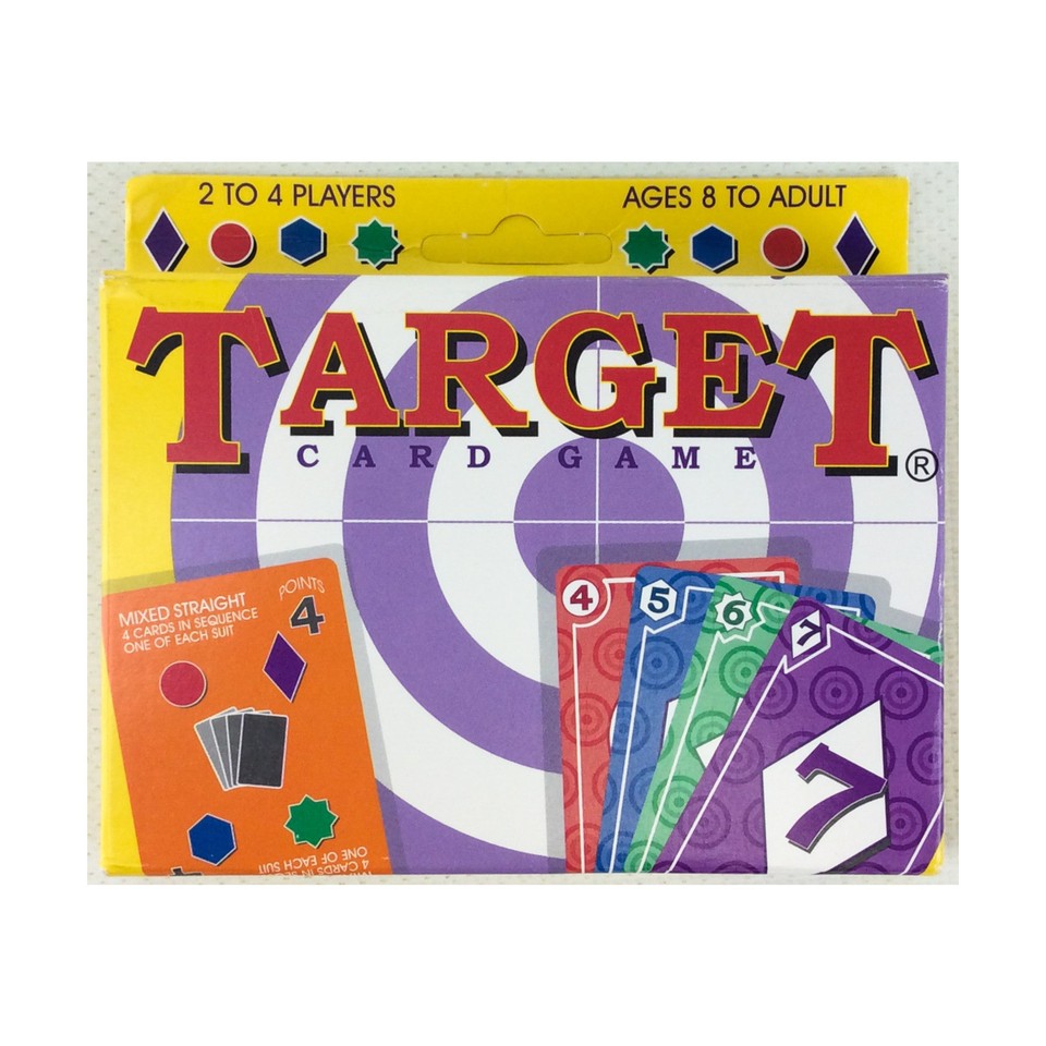 Enginuity Boardgame Target Card Game (2000 Ed) Box Fair/VG+ ...