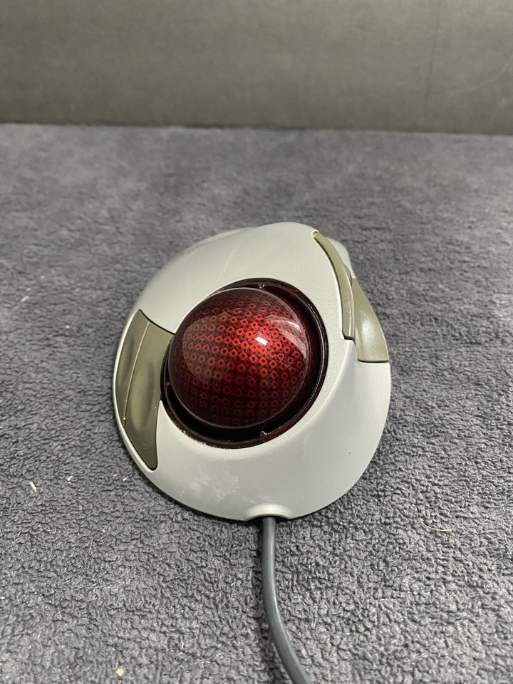 Microsoft Trackball Explorer 1.0 Mouse PS2/USB Compatible X08-70390 ...