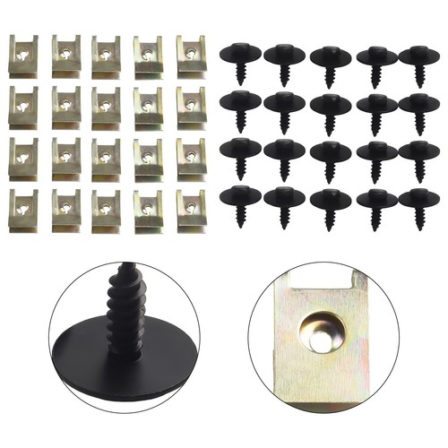 Screw For 3er E21 E30 E36 E46 For 7er E32 E38 E65 E66 Bolt Screw Clips ...