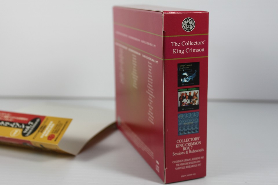 KING CRIMSON ~ JAPAN EMPTY PROMO BOX W. OBI, FOR JEWEL CASE CD ...