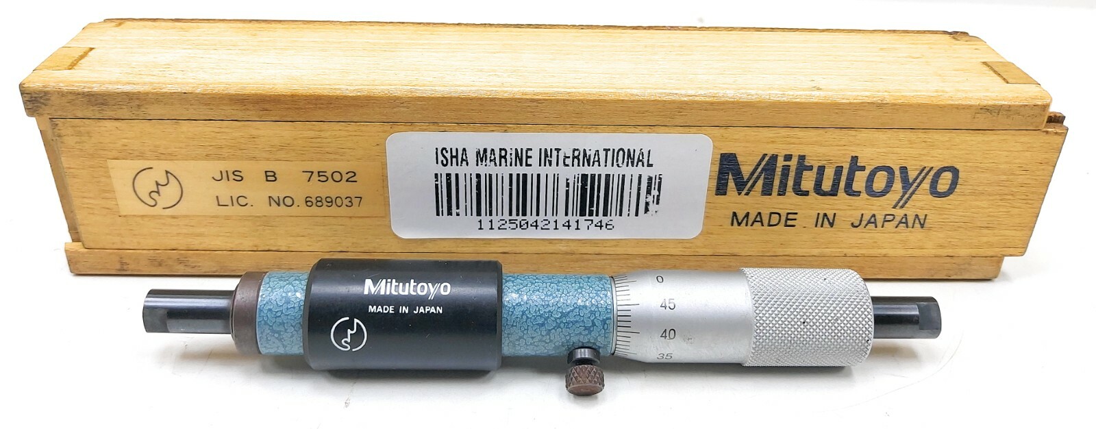 Mitutoyo JIS B 7502 Micrometer Made in Japan for sale online | eBay