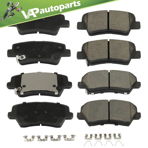 Front and Rear Ceramic Brake Pads for 2017 HYUNDAI ELANTRA GT 2016-21 ...