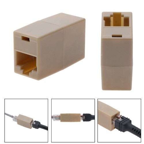Coupler Network Cable Connector Cable Joiner RJ45 Extender Plug ...
