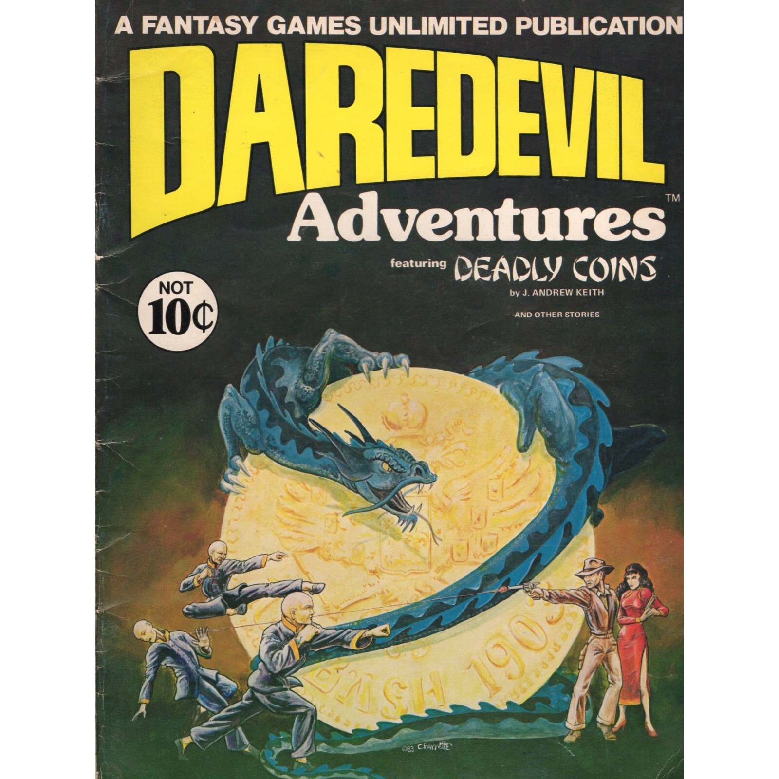 Daredevil Adventures featuring Deadly Coins 1983 No. 1 Vol. 2 | eBay