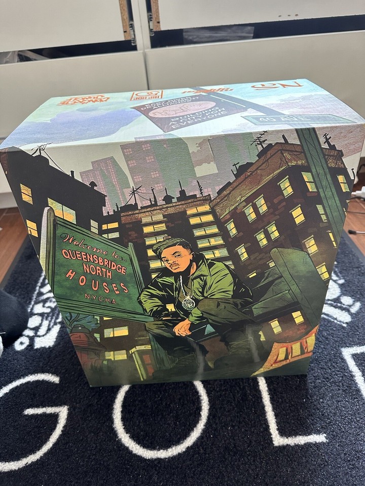 Nas x Concrete Jungle Statue Hip-Hop Limited 650 #2 Brand New Mass ...
