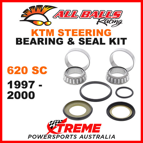 22-1026 KTM 620SC 620 SC 1997-2000 Steering Head Stem Bearing Kit MX | eBay