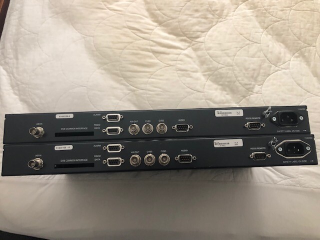 Tandberg TT1220 MPEG-2 DVB IRD Satellite Professional Receiver Decoder ...