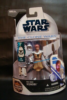 STAR WARS CLONE WARS OBI-WAN KENOBI #2 ARMOR JET PACK 1ST DAY CHASE ...