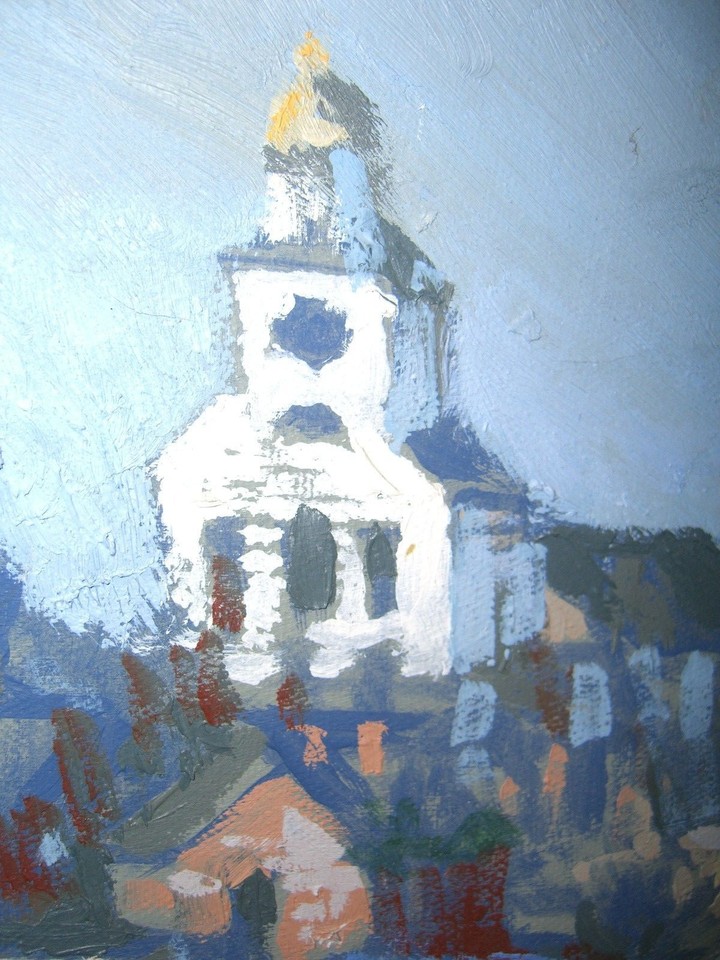 Nantucket Harbor by Mark Whitcombe "Untitled" Listed American Artist ...