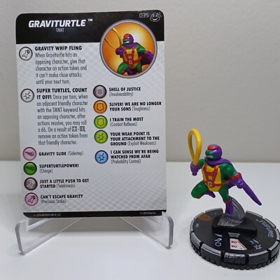 Heroclix: Graviturtle #035 - TMNT Heroes in a Half Shell | eBay