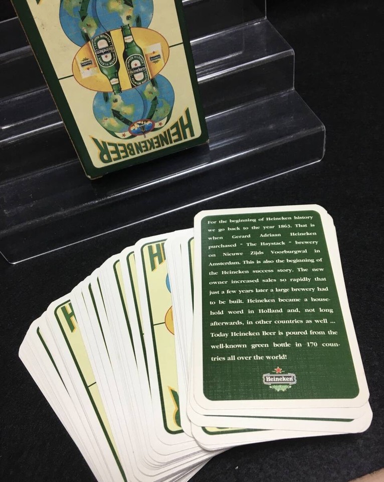 Heineken Beer Trump Playing Card, Used, Full Color, Classic Design KKK ...