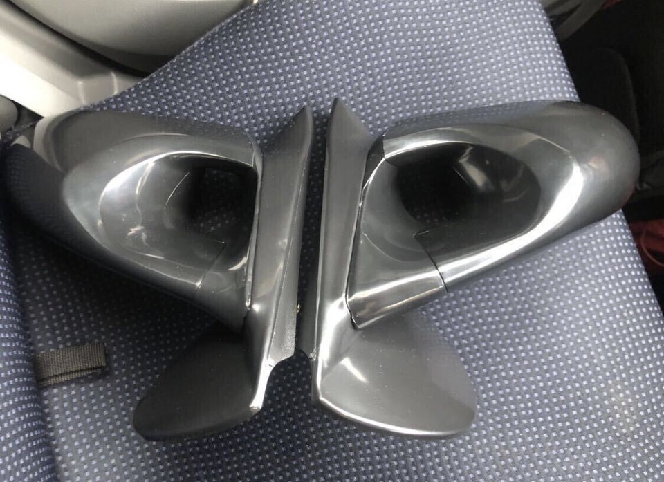 MAZDA RX-7 FD3S RX7 Ganador Style Side Mirrors Set Car Parts | Black ...
