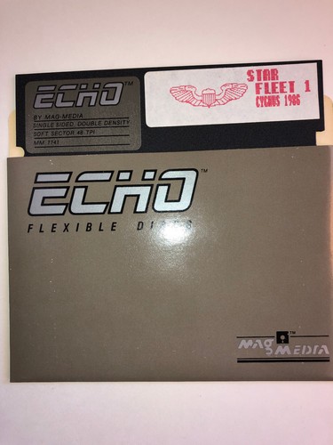 Vintage STARFLEET I Cygnus PC DOS 1986 RARE Computer Video Game Software, 5.25" | eBay