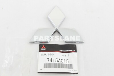 Mitsubishi Outlander OEM Genuine Three Dia Mark Emblem 7415A015 ...