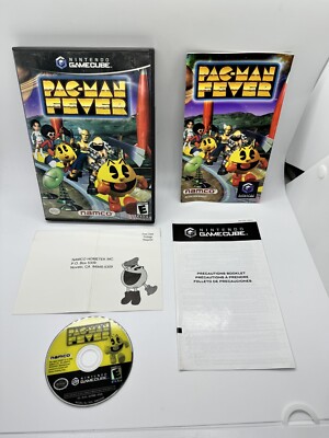 Pacman Fever Nintendo GameCube Complete CIB W Reg Card Tested Working ...