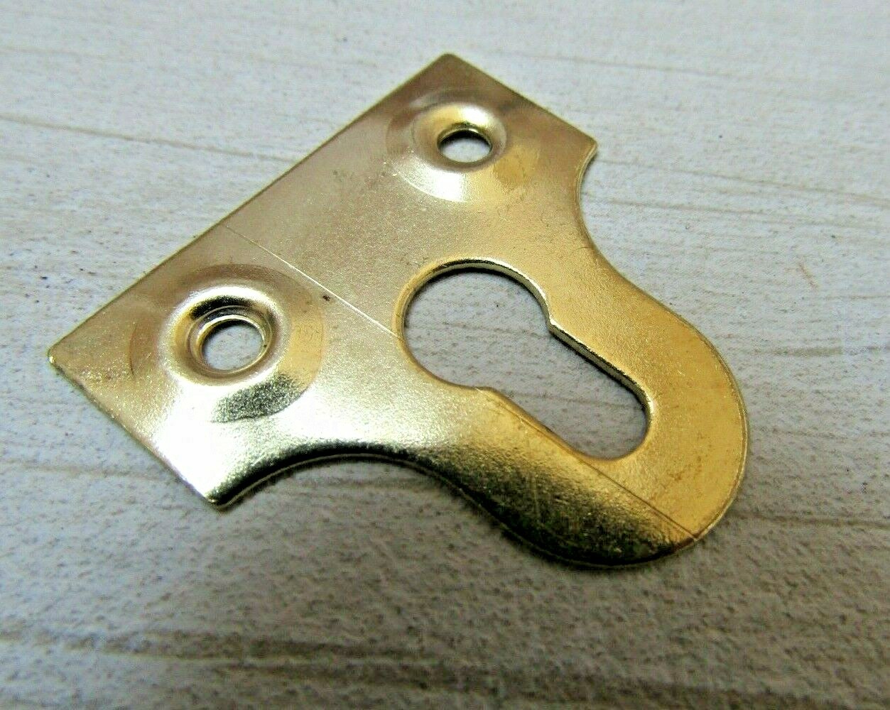 10 X PICTURE GLASS MIRROR FIXING HOOKS PLATES FRAME HANGING HANGER ...